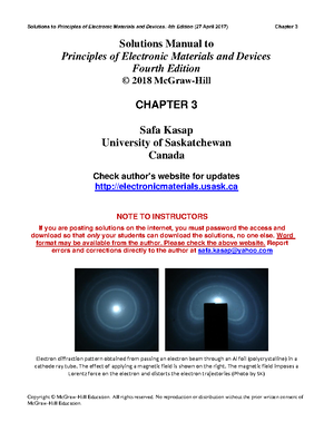 C0078028183 SM - Solutions Manual to Principles of Electronic Materials ...