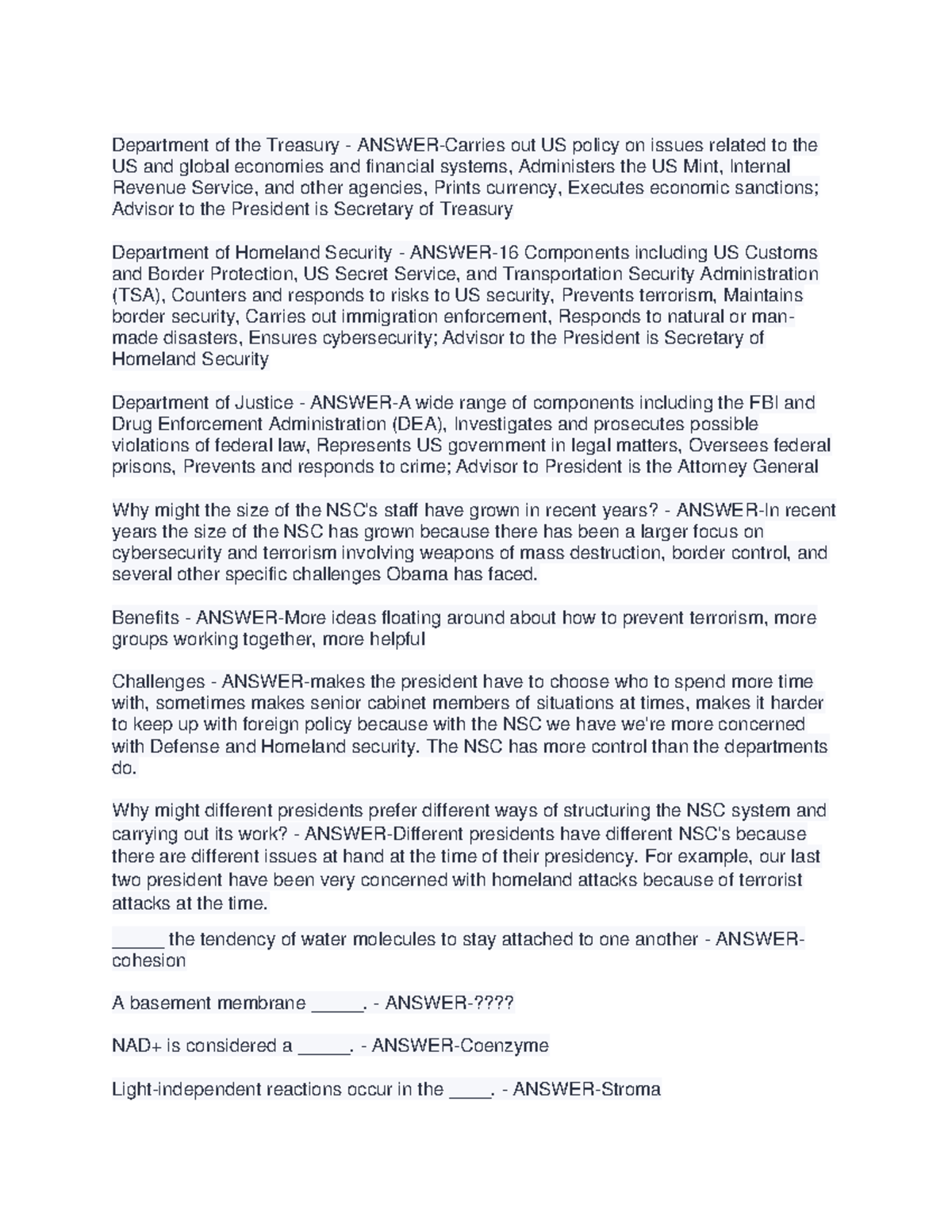 NSC Exam 2024 NSC Exam Update 2024 Questions and Correct Answers Rated ...