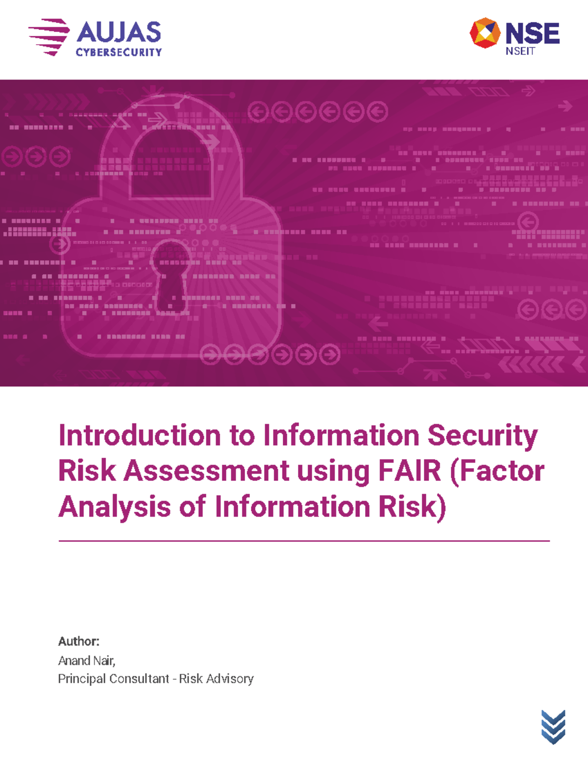 Introduction to Information Security Risk Assessment using FAIR 1 ...