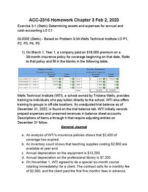 ACC Smart Book CH3 Notes - ACC SmartBook CH3 The Accounting Period ...
