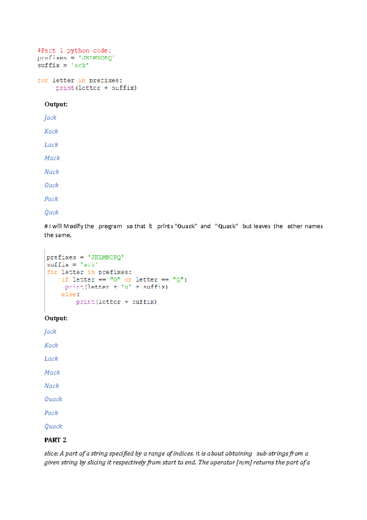 LJ5 - cs cs cs cs cs cs cs cs cs cs cs cs cs cs cs - Output: Jack Kack ...