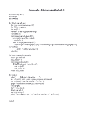 Alpha LAB2 - design and analysis of algorithms - CIT-223-029/2019_KYALE Team Alpha - Merge_Sort ...