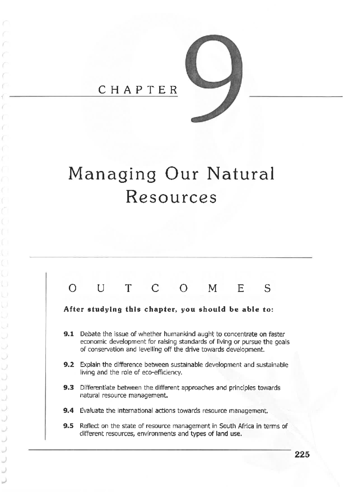 9 SKM 458e MI2002 2213111 - CHAPTER Managing Our Natural Resources O U ...