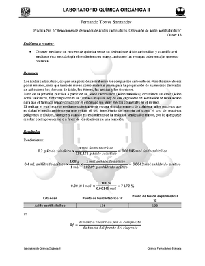 Reporte 2. Sintesis de Difenil Carbinol - Universidad Nacional Autónoma ...