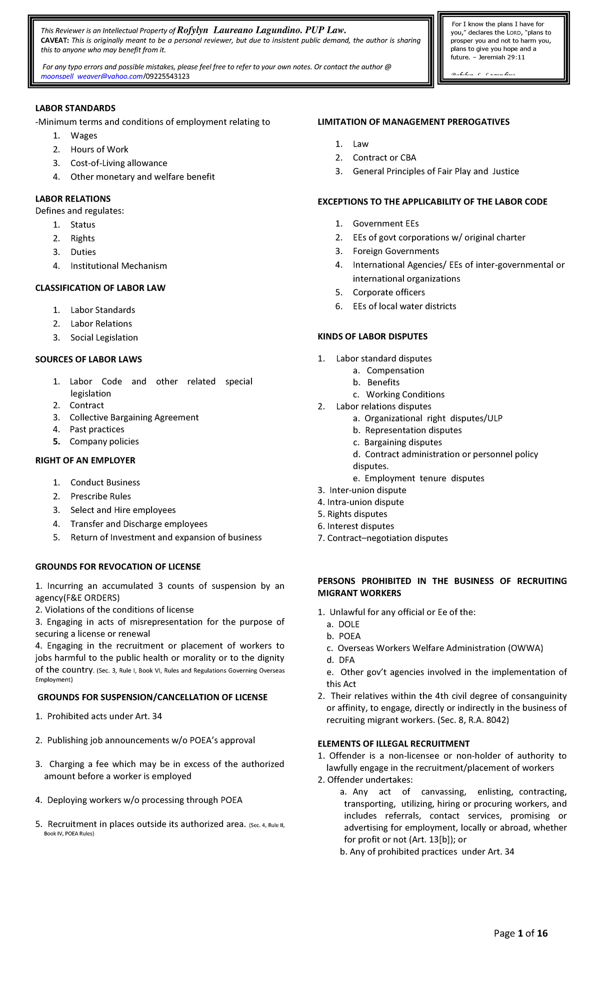 Poquiz Reviewer - This Reviewer is an Intellectual Property of Rofylyn ...