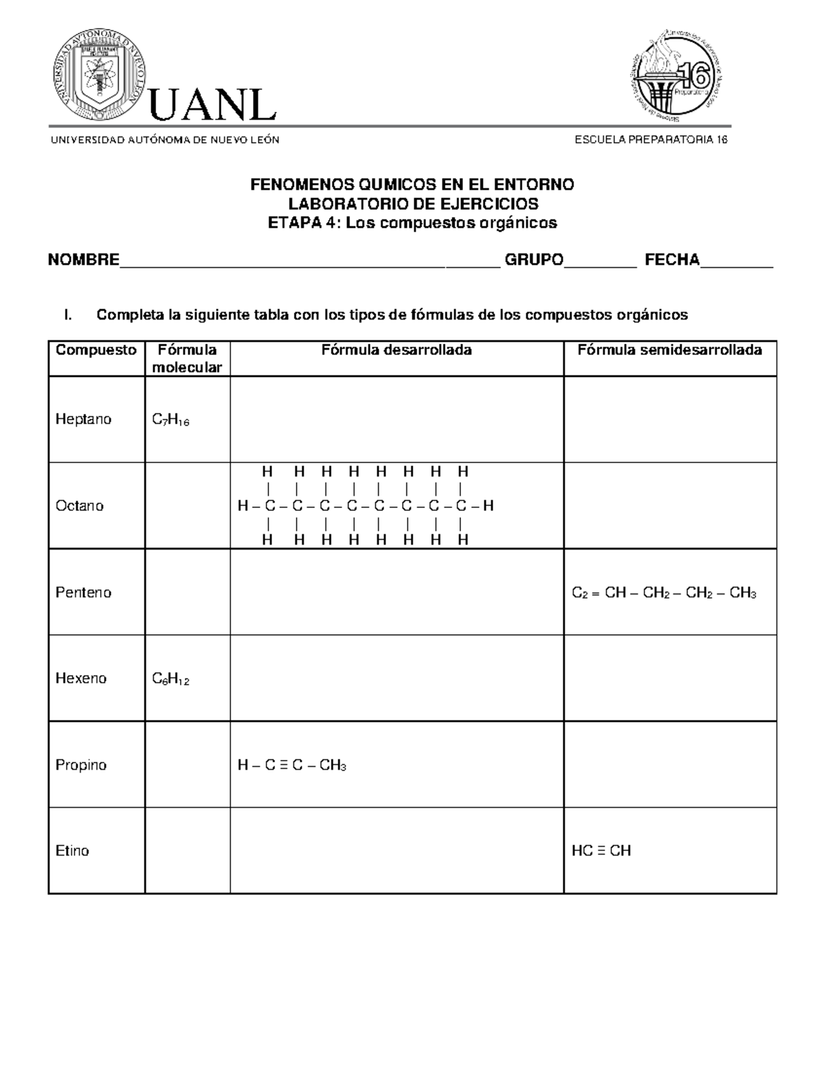 LAB-E4-FQE - tarea - UNIVERSIDAD AUTÓNOMA DE NUEVO LEÓN ESCUELA ... LAB-E4-FQE - tarea - UNIVERSIDAD AUTÓNOMA DE NUEVO LEÓN ESCUELA ...