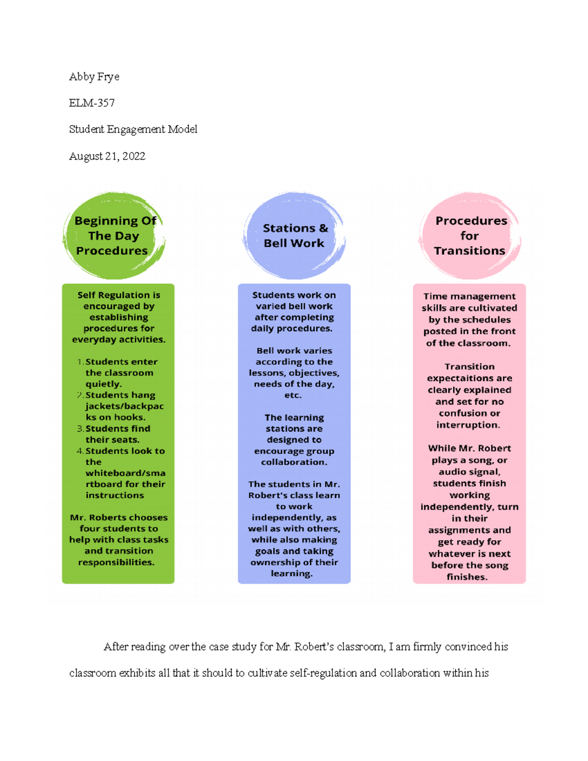 ELM-357 Student Engagement Model - Abby Frye ELM- Student Engagement ...