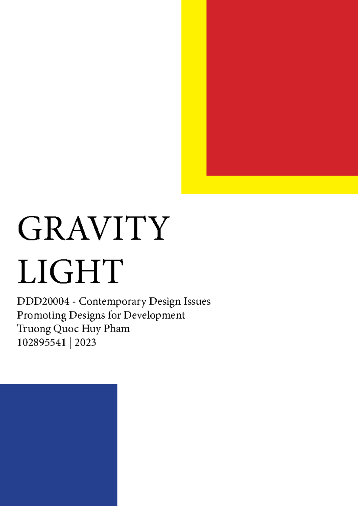 102895541 DDD2000 4 AT1 Promoting Designs for Development - DDD20004 ...