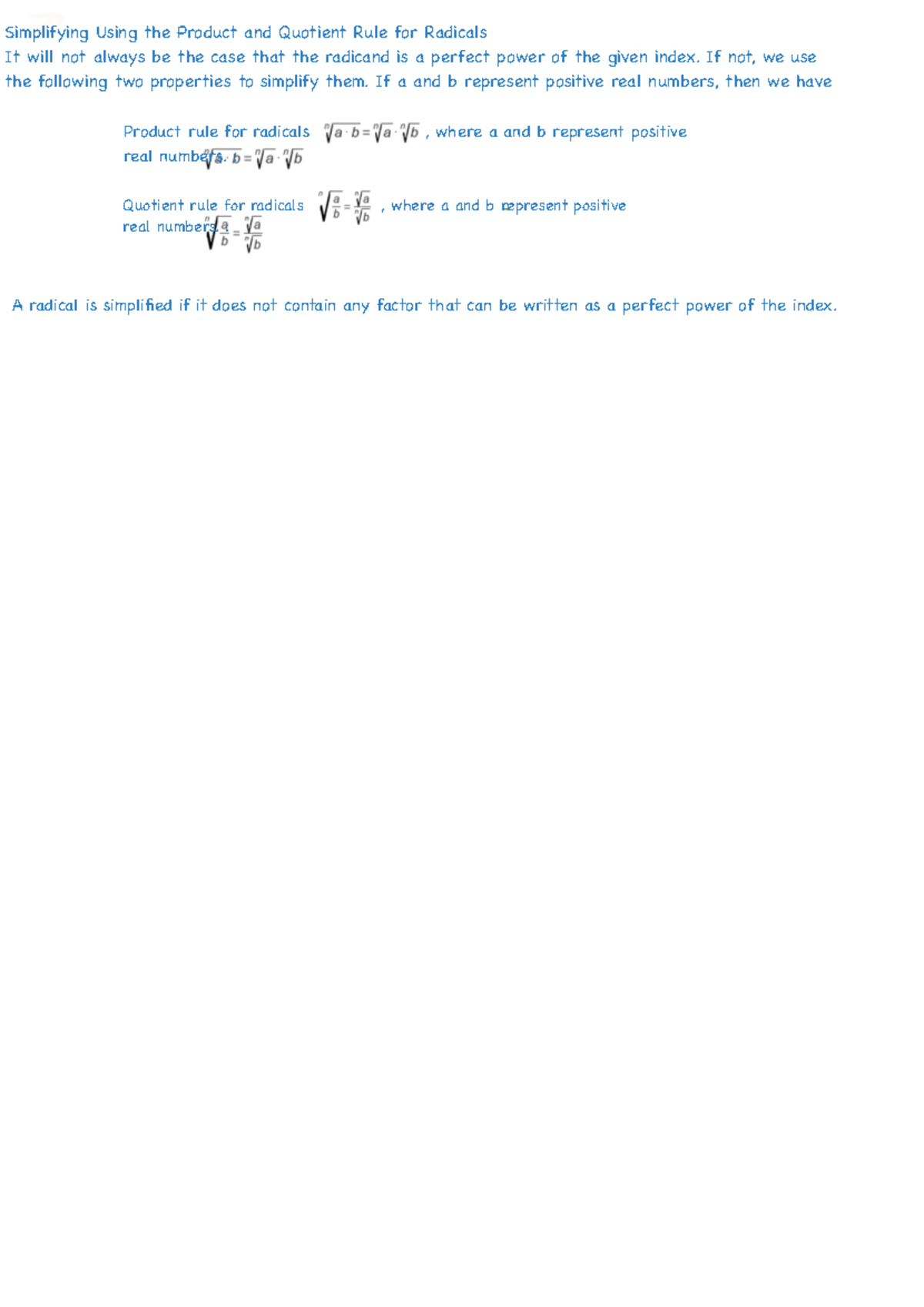Simplify Using Product And Quotient Rule Simplifying Using The Product And Quotient Rule For simplify-using-product-and-quotient-rule-simplifying-using-the-product-and-quotient-rule-for