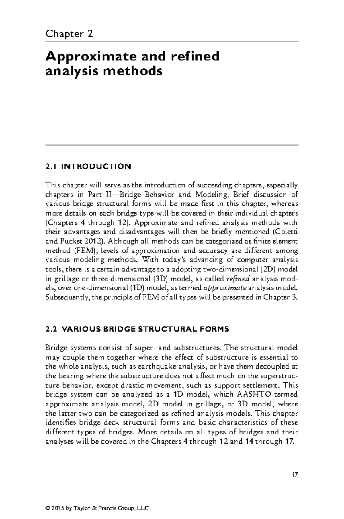Approximate & Refined Analysis - 17 Chapter 2 Approximate and refined analysis methods 2 - Studocu