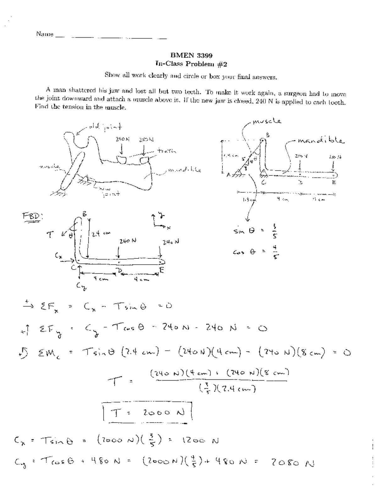 Class Assignment 2 - Solution (3399) - BMEN 3399 - Studocu