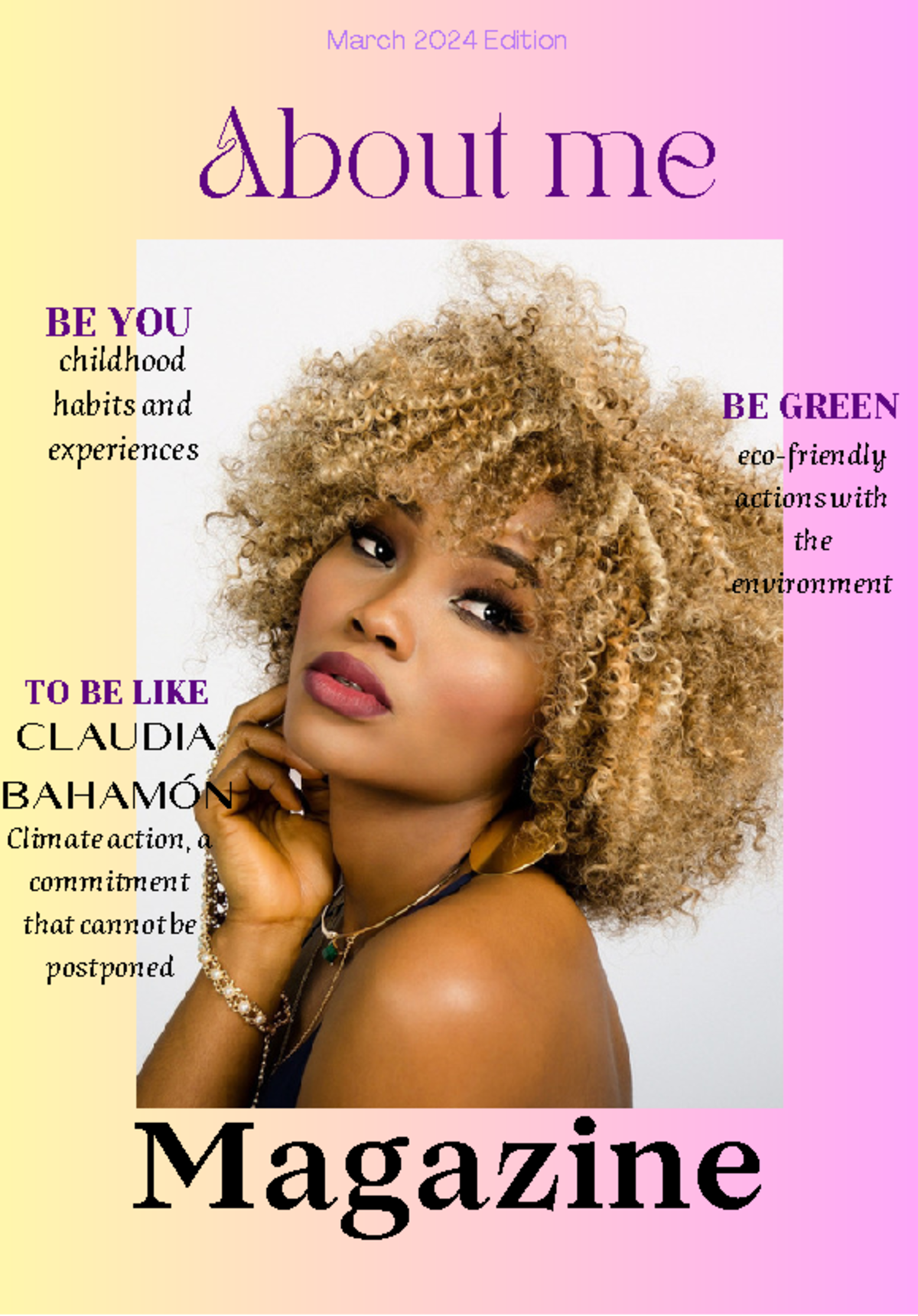 About me Magazine - Revista acerca de mis experiencias, del medio ...