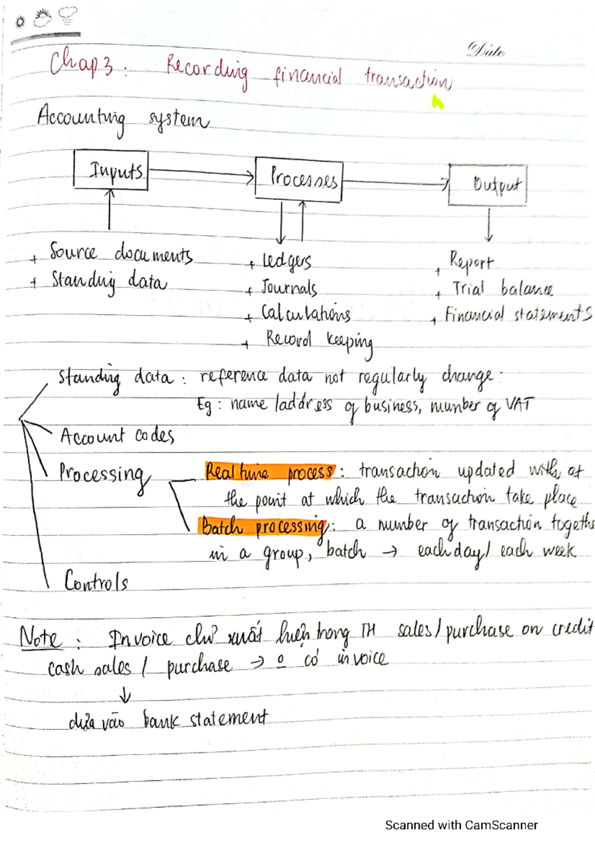 Chap 3, 4 - Accounting principles slide - Studocu