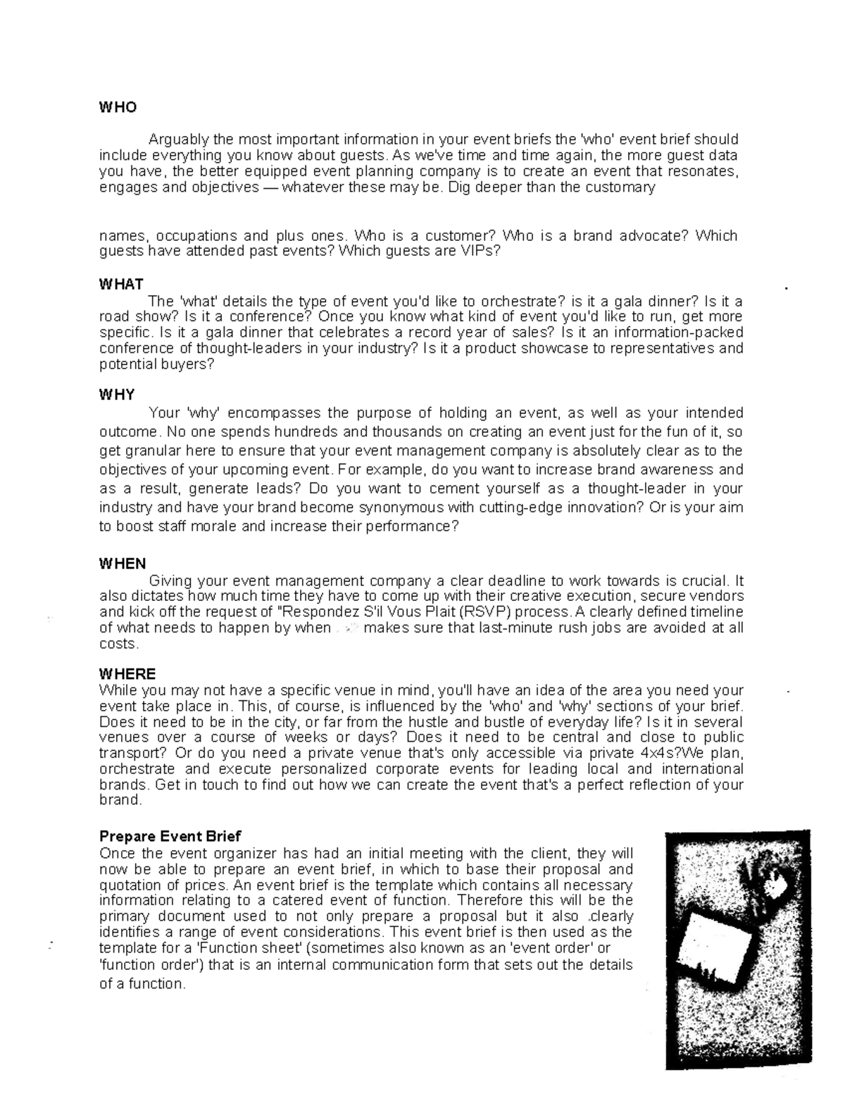 Doc 7 - NONE - WHO Arguably the most important information in your ...