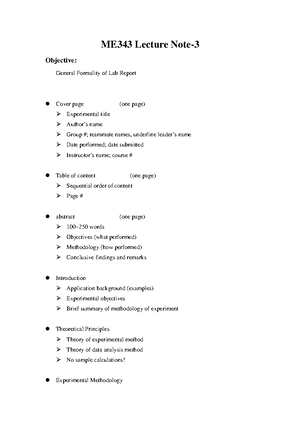ME-343 Lab 4 - Reddy Strain and Collison Measurement lab - Submitted By: Section: 104 Date - Studocu
