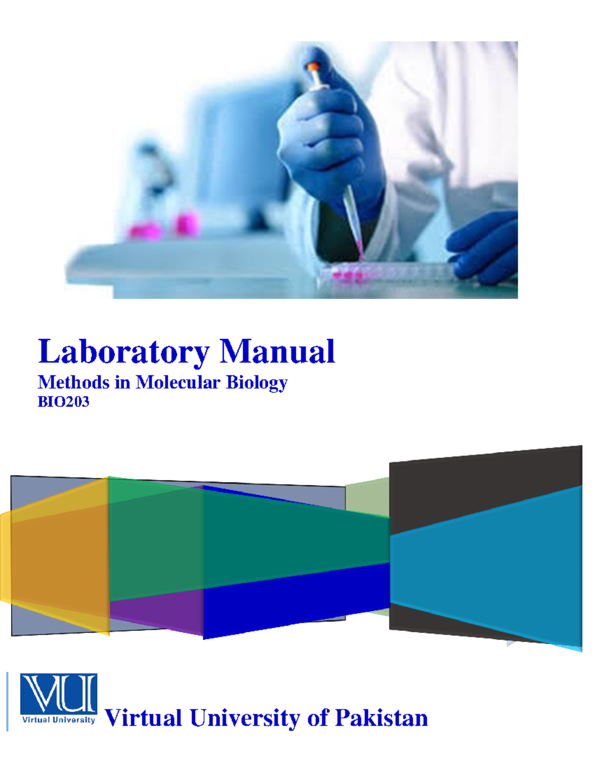 BIO203 practical manual - Laboratory Manual Methods in Molecular ...