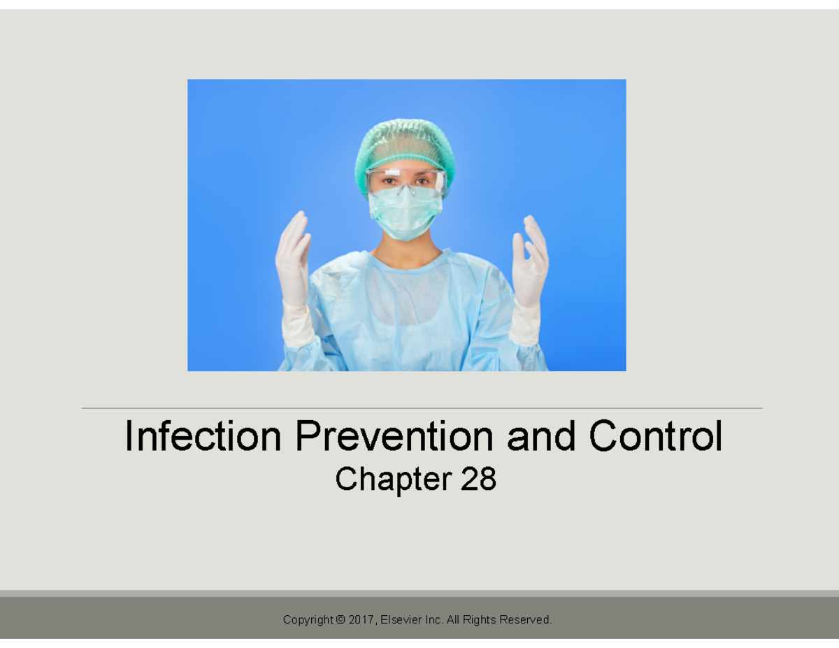 N246 Infection prevention student F20 PDF - Chapter 28 Infection ...