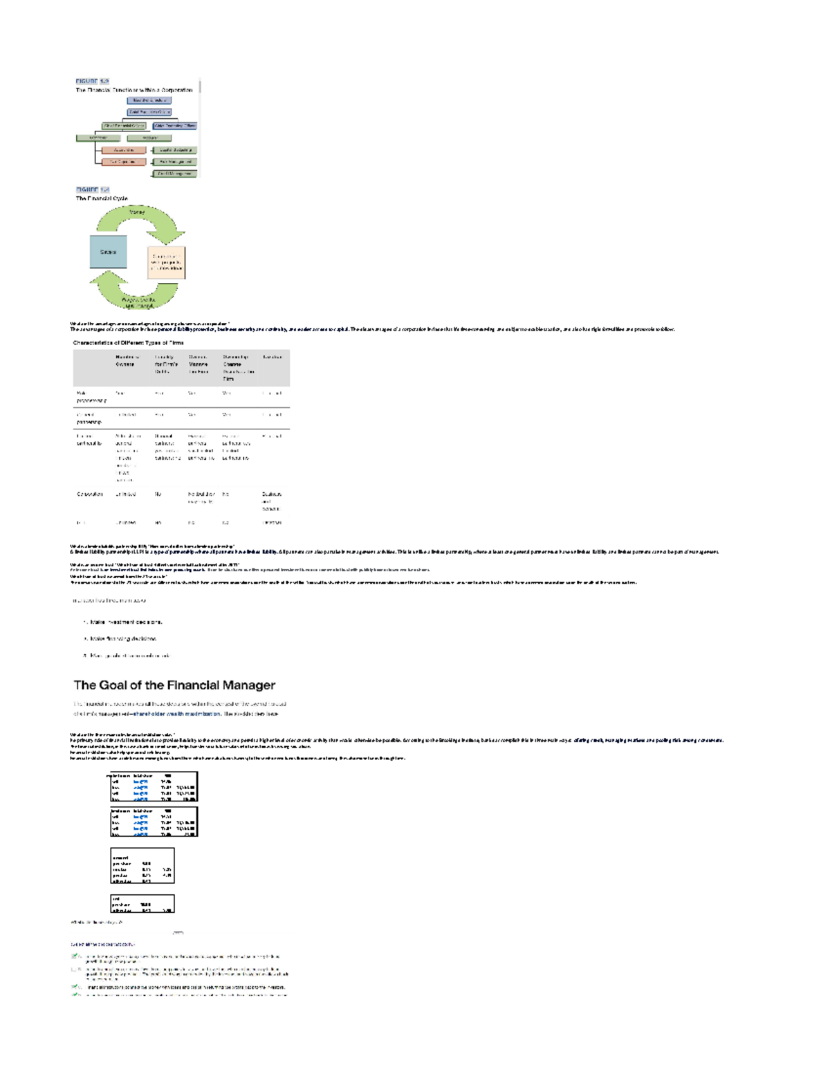 Chap 1(2) - cfin300 - practice questions - What are the advantages and ...