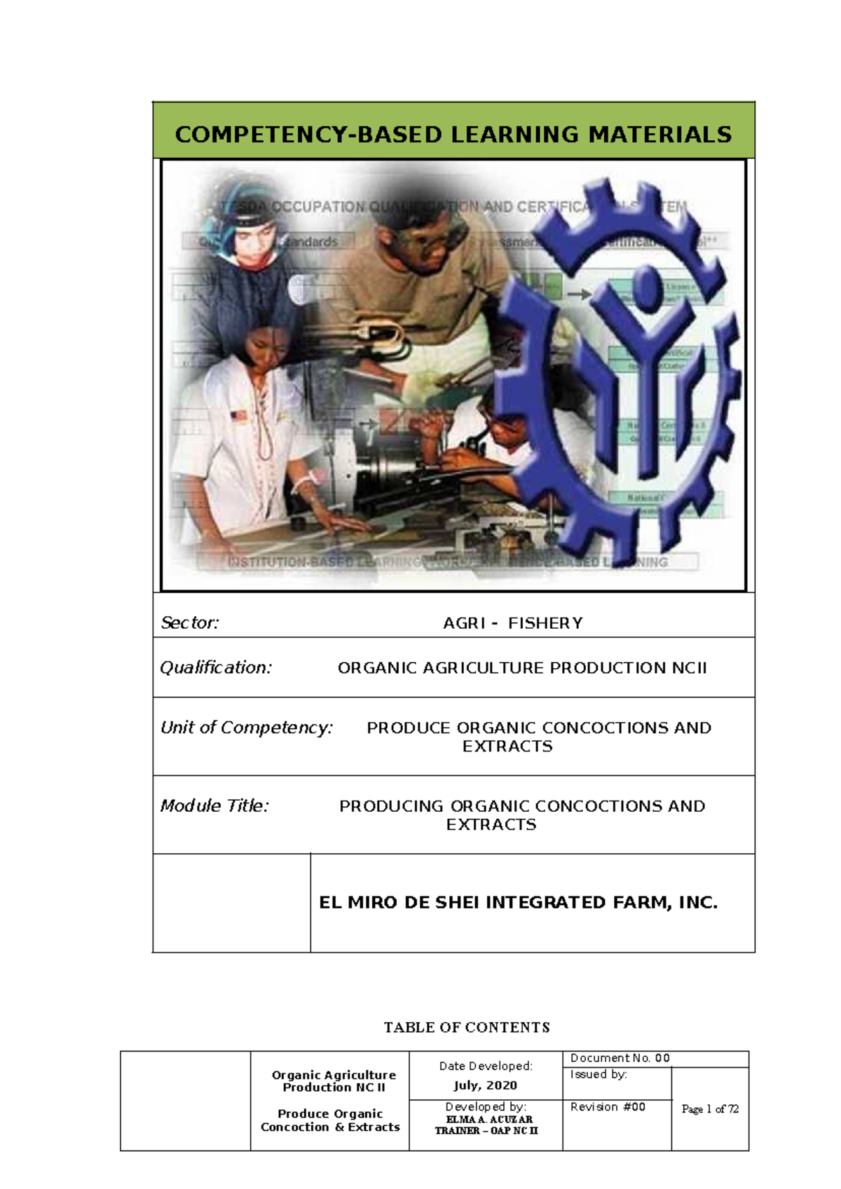 Concoction LO1 (trainer's copy) - COMPETENCY-BASED LEARNING MATERIALS ...