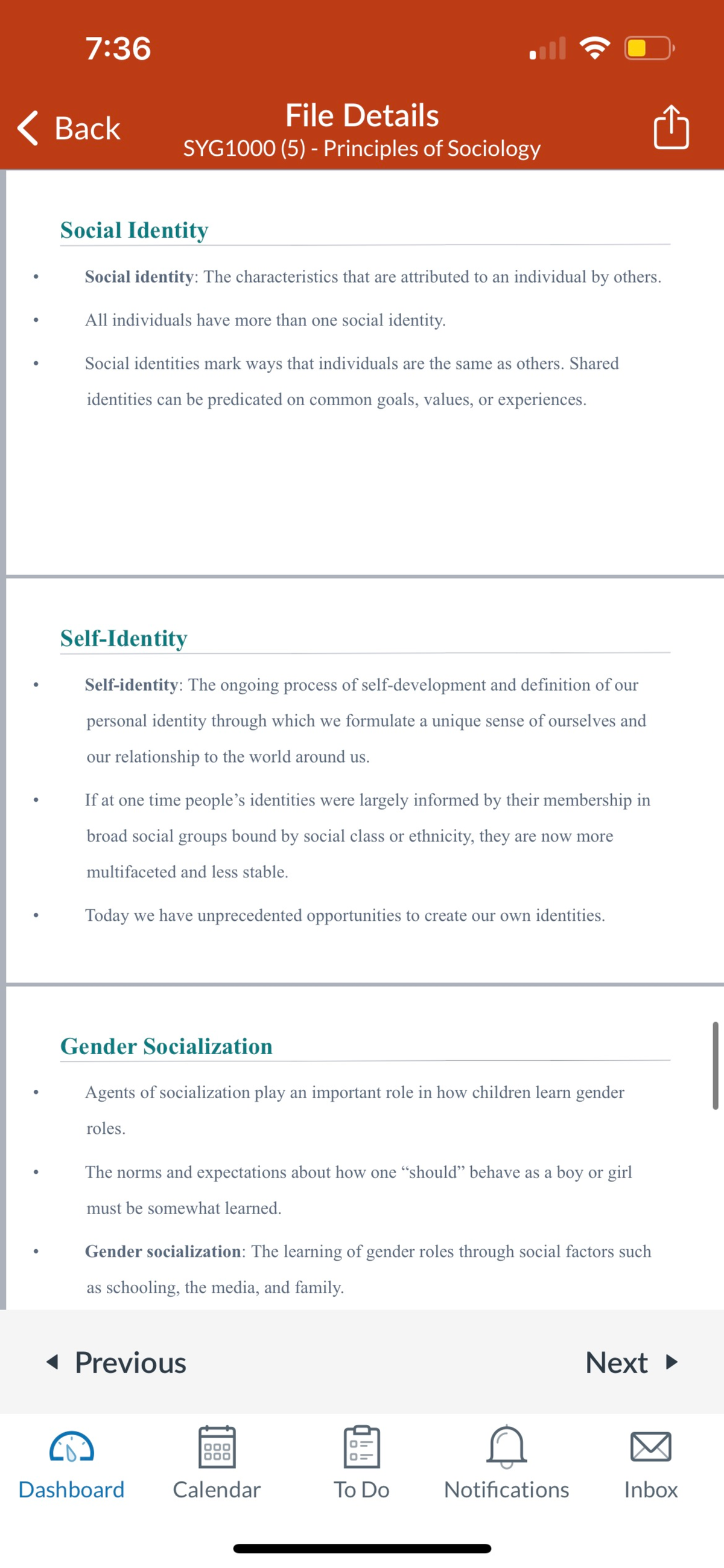 Chapter 3 Sociology Syg1000 Studocu