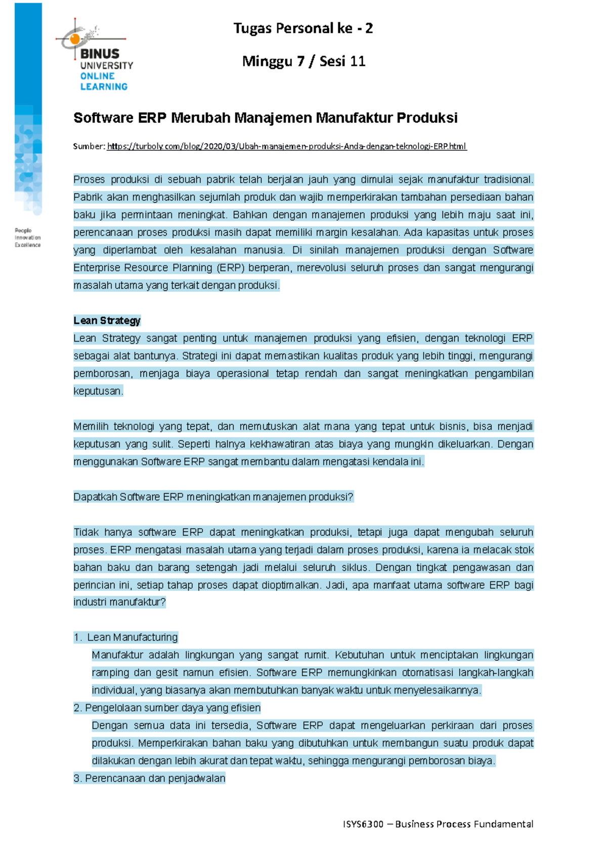 20210826220531 ISYS6300 - TP2 - W7 - S11 - R4 - DFM - Tugas Personal ke - 2 Minggu 7 / Sesi 11 ...