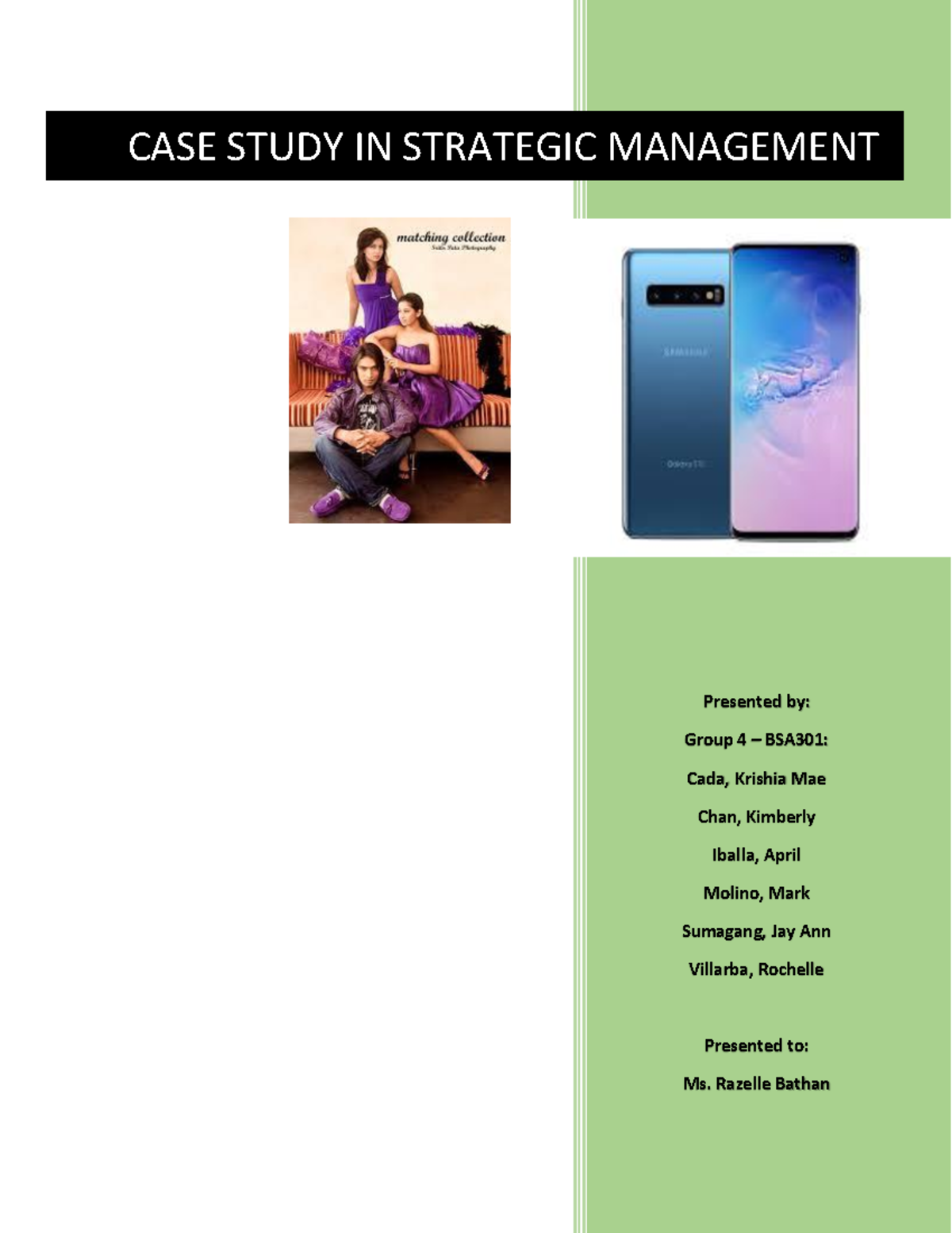 CASE STUDY STRATEGIC MANAGEMENT hehehe - Business Office Administration ...