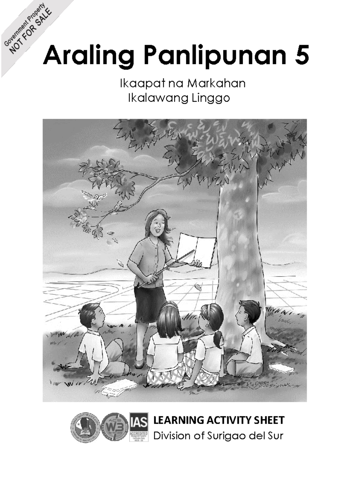 AP5 Q4 Wk2 V4 - Araling Panlipunan 5 Ikaapat na Markahan Ikalawang Linggo LEARNING ACTIVITY ...