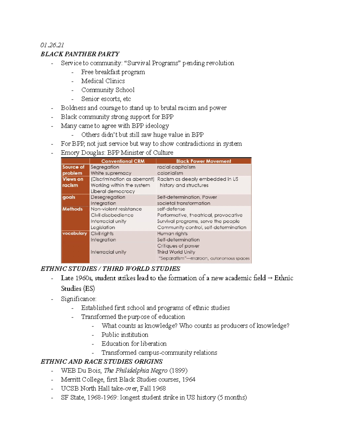 AS AM 9 Week 4 Third World Liberation Front strikes and the Struggle ...