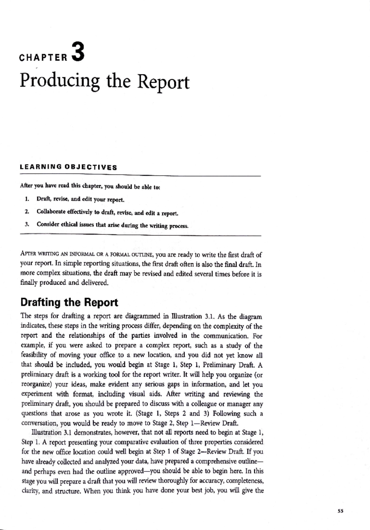 Report Writing-Chapter 3 - CHAPTER 3 Producing the Report ...
