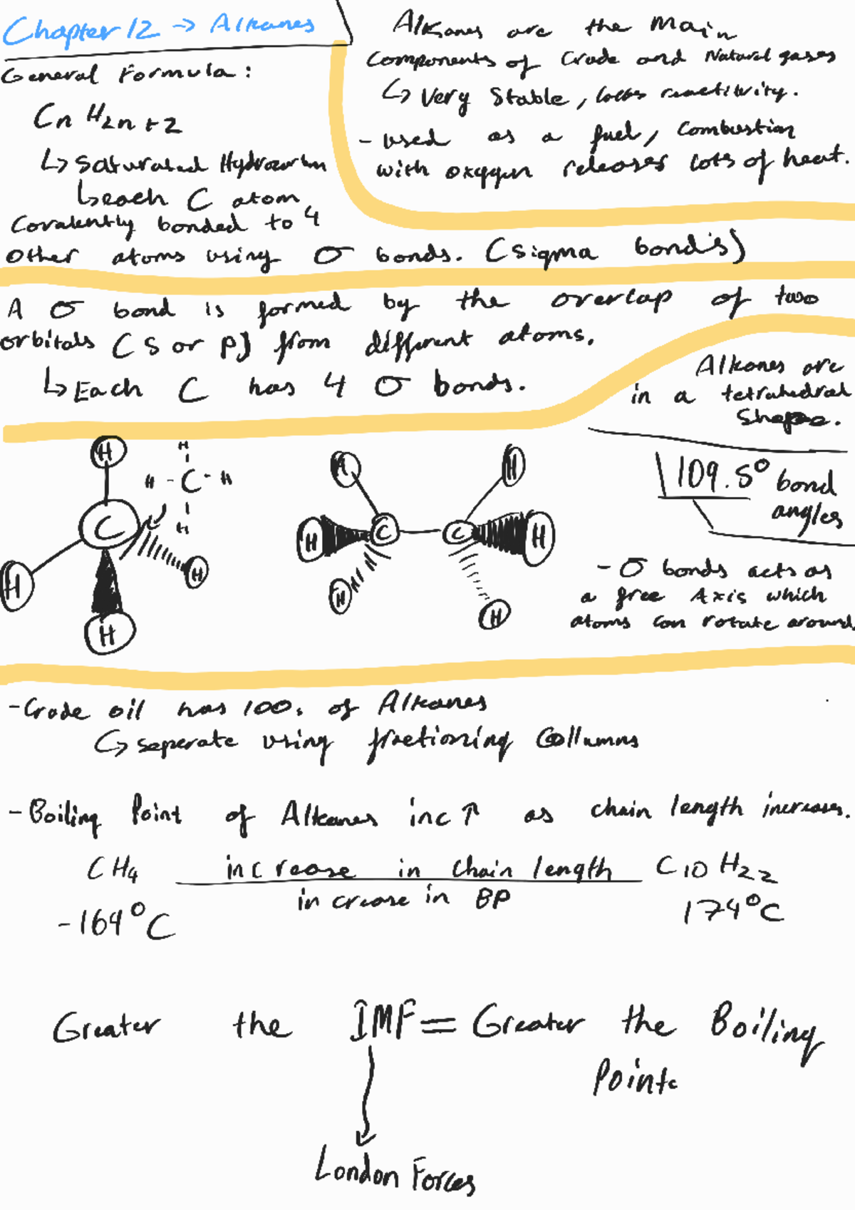 Chapter 12 - Alkanes - Organic Module 4 OCR - Chapter 12 Alranes Alkanes are the main General ...