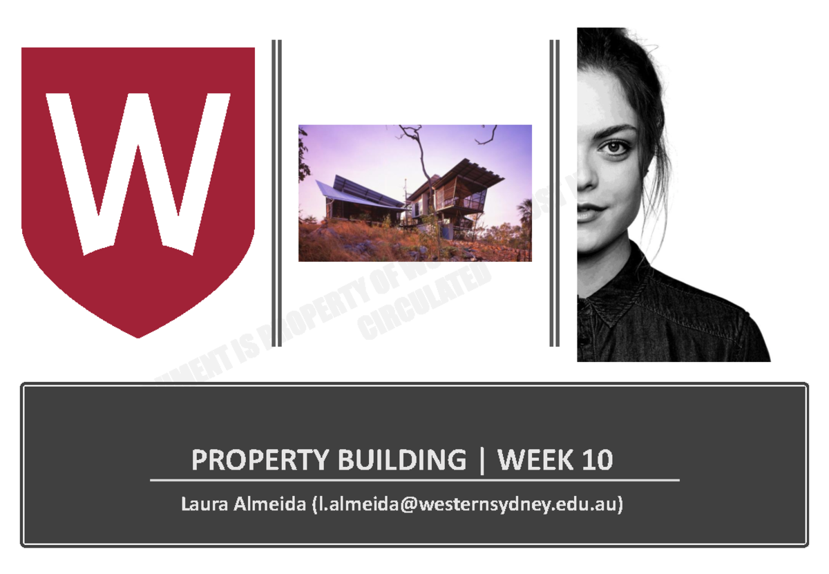 W10 Tutorial 10 - Cladding systems 2023 - ####### Laura Almeida (l ...