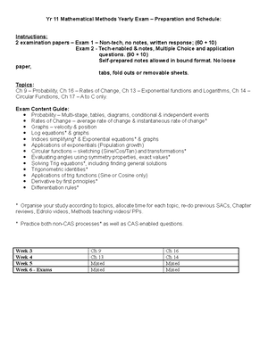 2018 Maths Methods Units 3 - 4 Exam 2 solutions - MATHS METHODS 3 & 4 ...