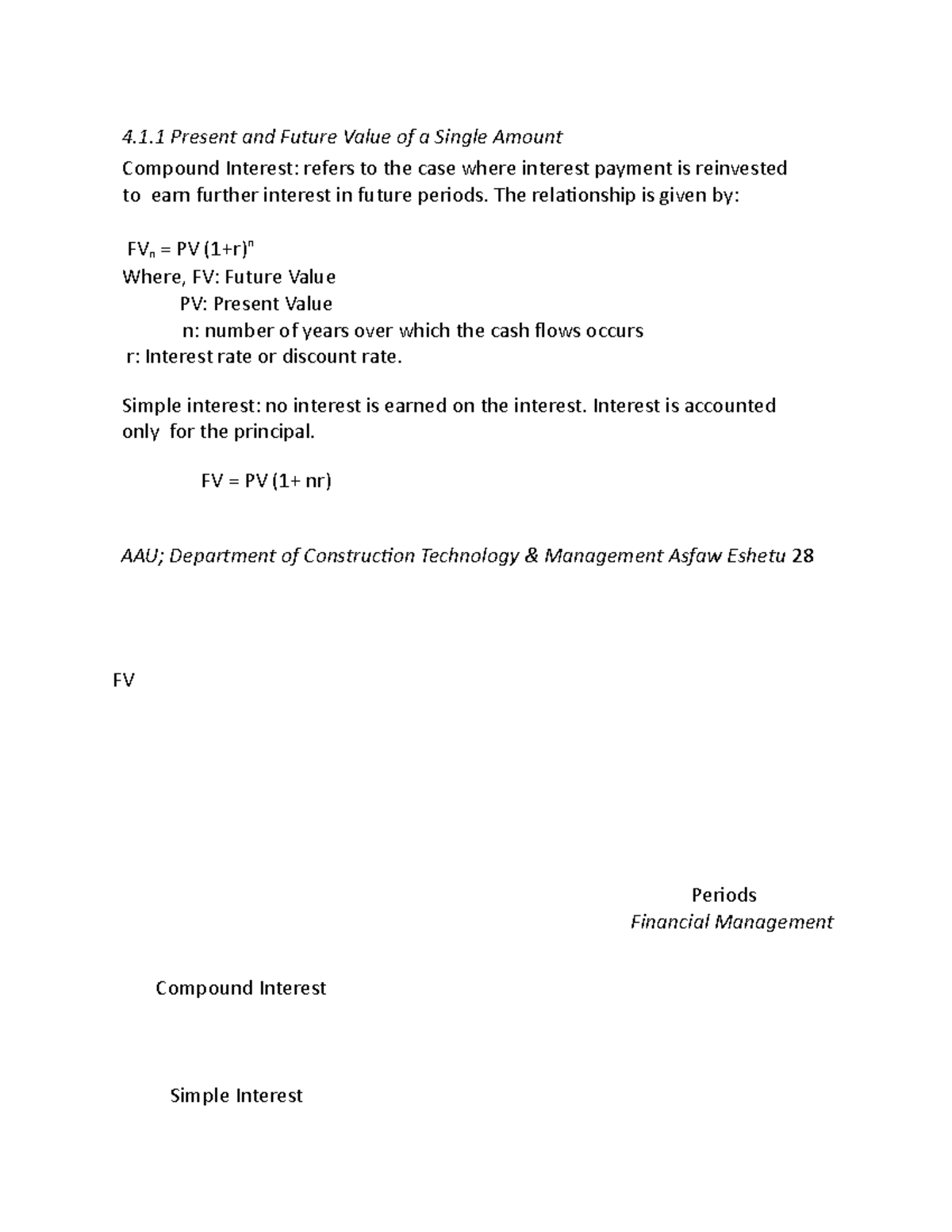 4.1.1 Present and Future Value of a Single Amount - 4.1 Present and ...