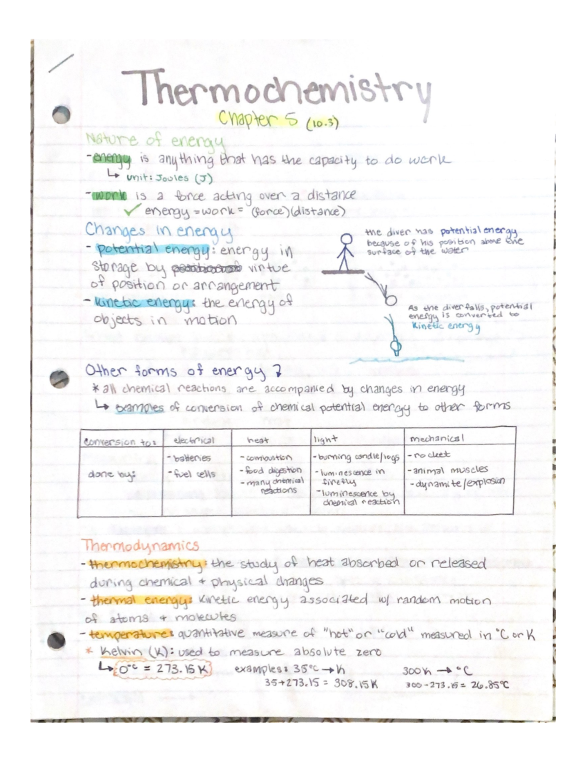 Thermochemistry - CHM 134 - Studocu