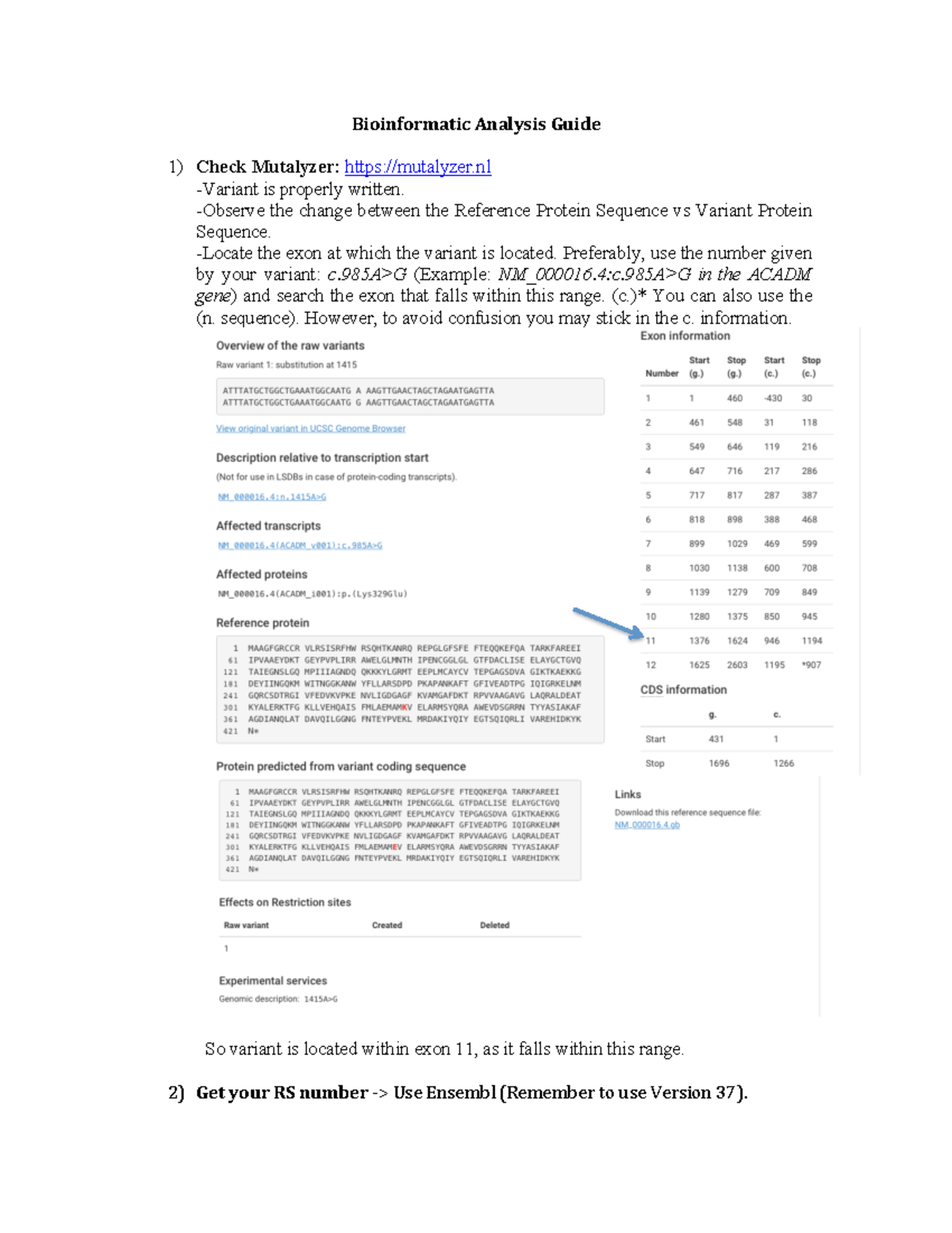 Bioinformatic Analysis Guide - Bioinformatic Analysis Guide Check ...