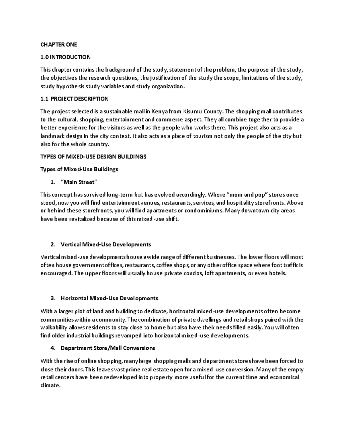 Mixed-use design - Civil Engineering - UoN - Studocu