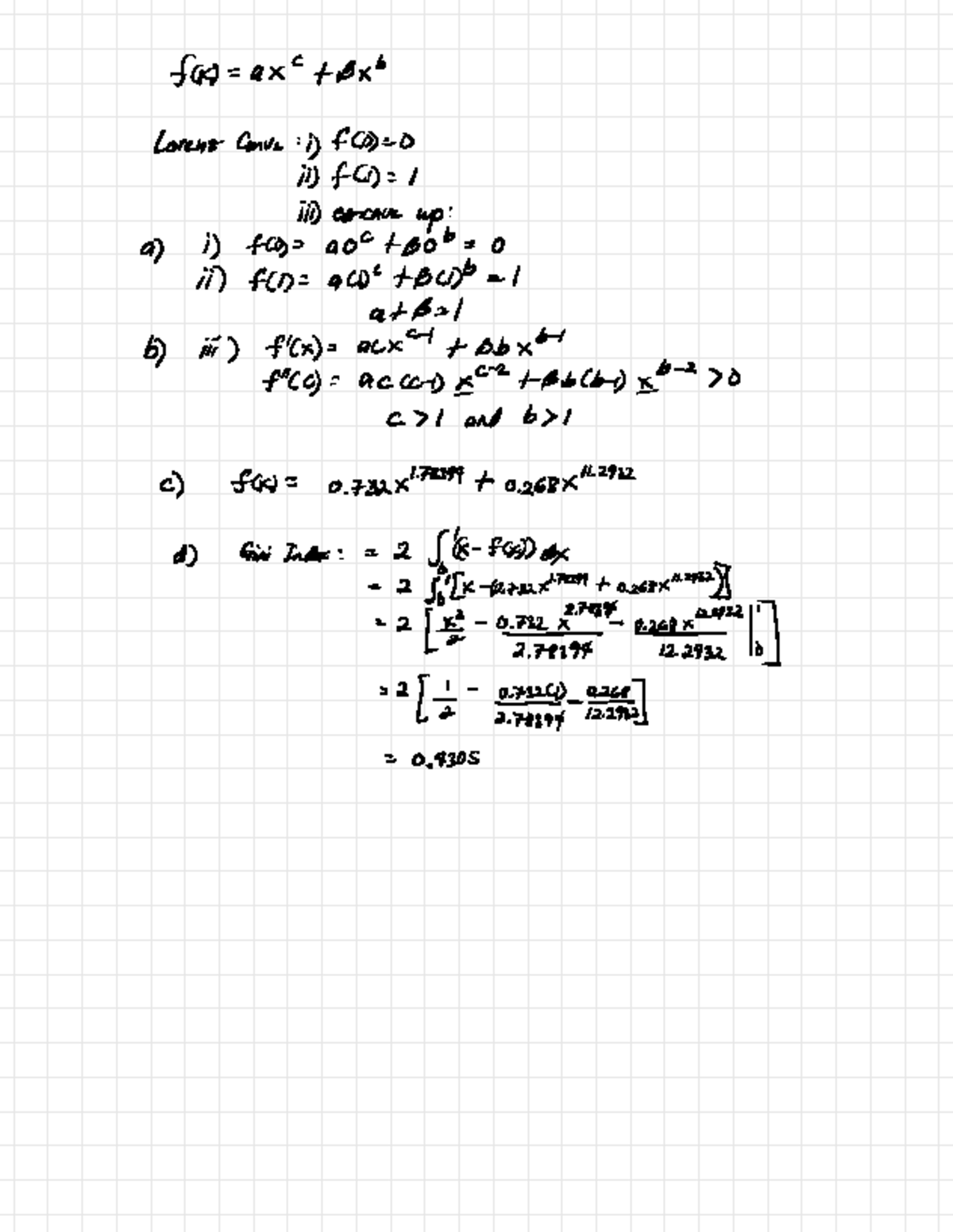 Abigail - Pics - Mathematics in the Modern World - f(x) = ax + Bx ...