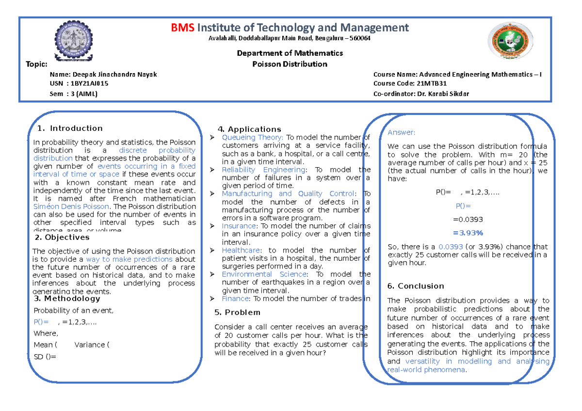 Maths-poster - BMS Institute of Technology and Management Avalahalli ...