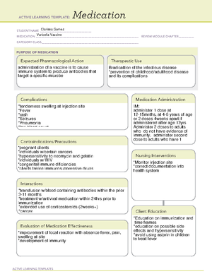 3 Identifying Risk for Anticholinergic Effects of Medications - ACTIVE ...