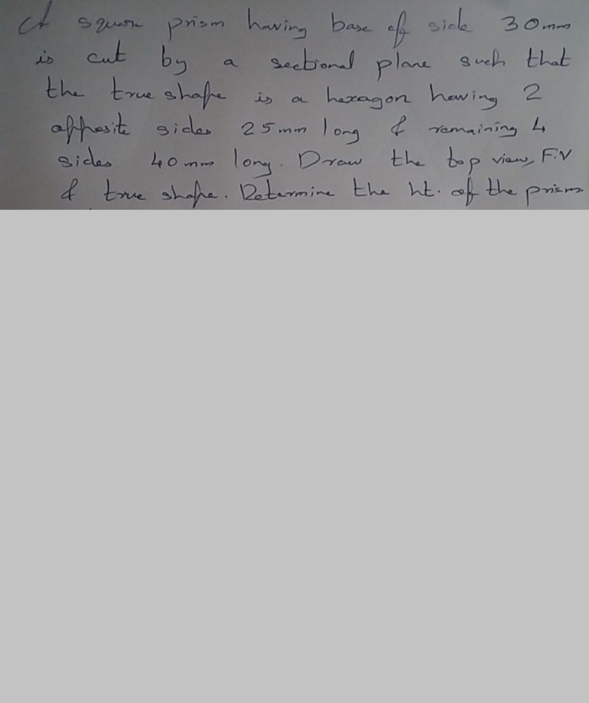 SOS & DVLP 6 - Engineering graphics practical questions - Engineering ...