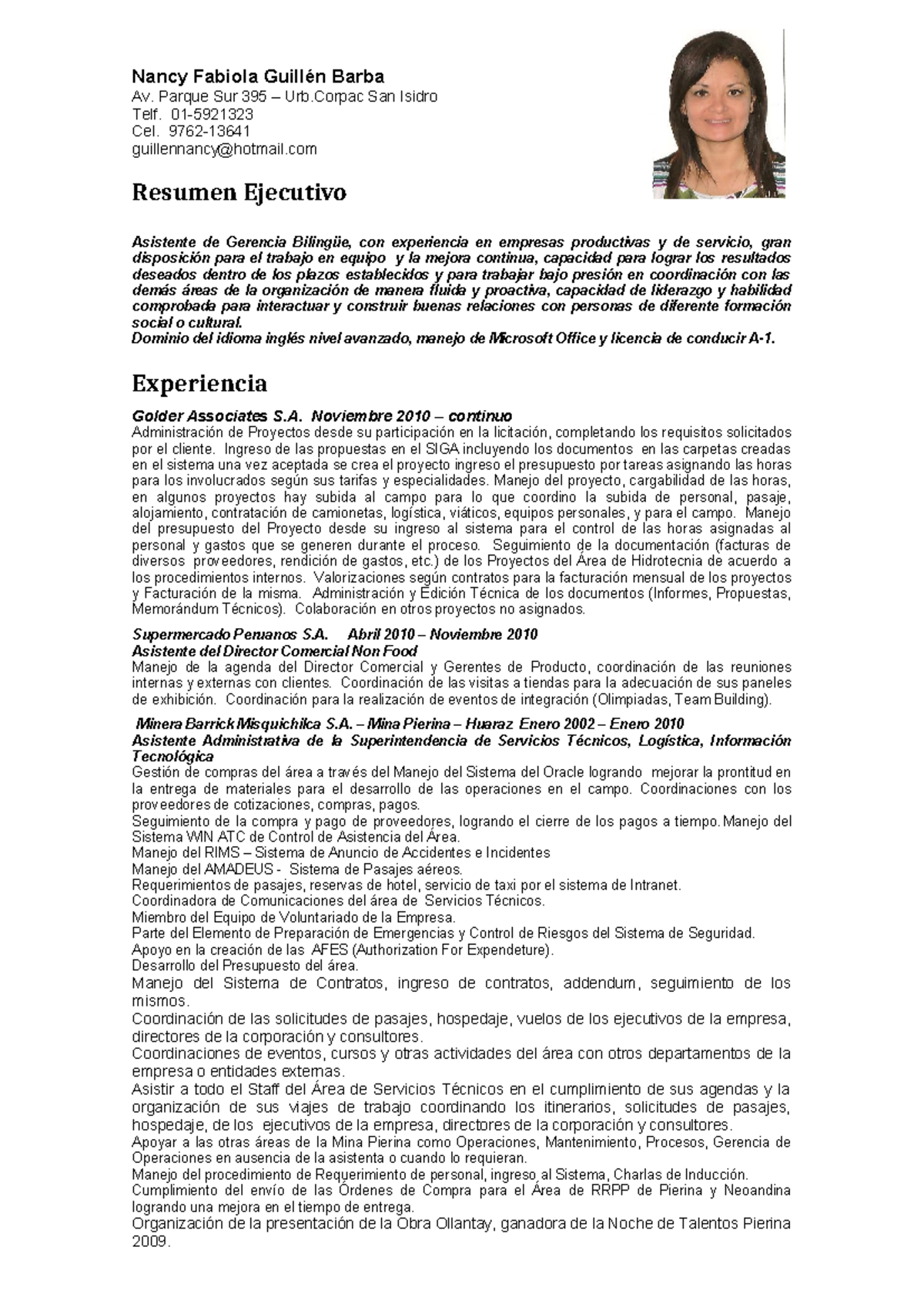 M Nancy Guillen Barba - Entrevista - Nancy Fabiola Guillén Barba Av ...