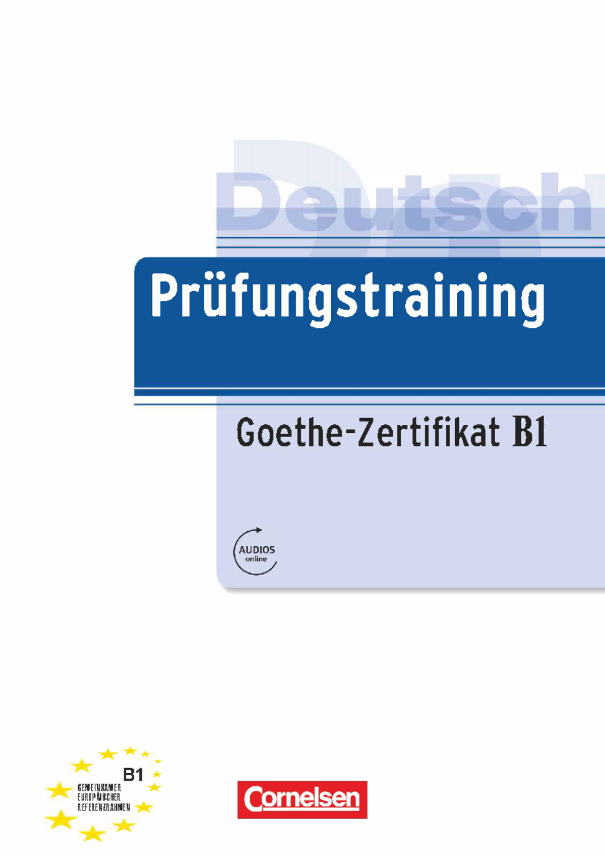 Pdfcoffee - Try this - Prüfungstraining *** * B1 * GEMEINSAMER * EUROPÄISCHER REFERENZRAHMEN ...