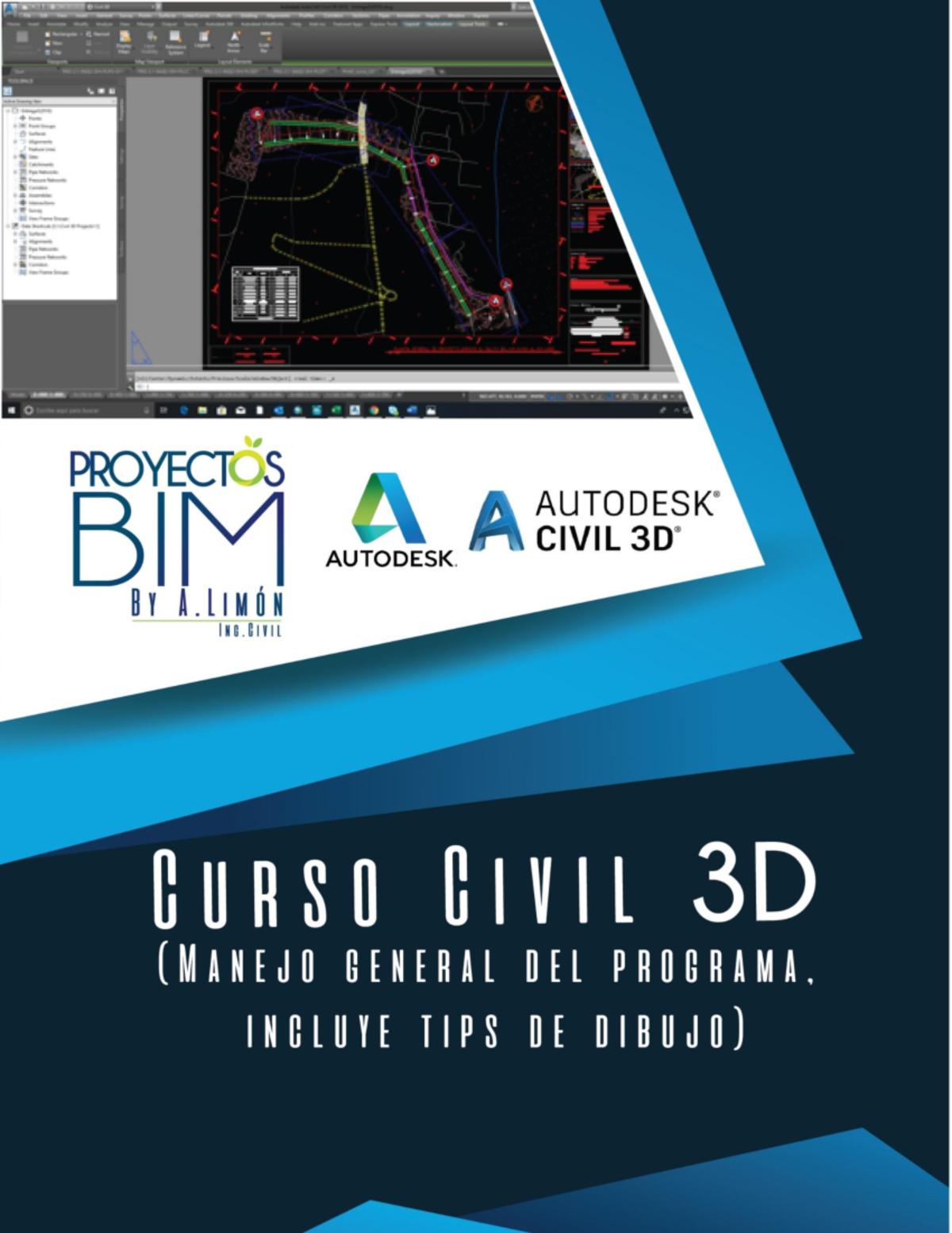 Curso Civil 3D práctico - Diseña, modela y documenta tus proyectos con Civil 3D Curso Autodesk ...