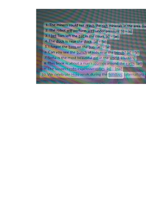 Final oral exam, avanzado 3- ICPNA - 1. Leave the box on the table, not ...