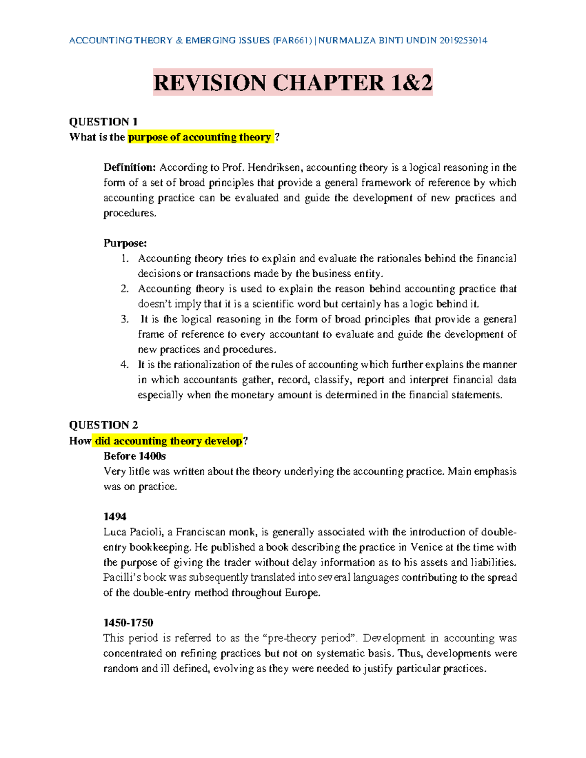NOTA Revision FAR661 - REVISION CHAPTER 1& QUESTION 1 What is the ...