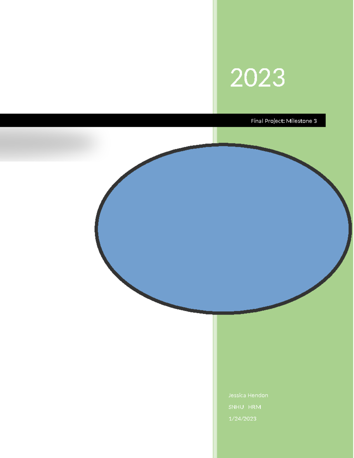 Final Project Milestone 3 HRM - Jessica Hendon SNHU HRM 1/24/ Final ...