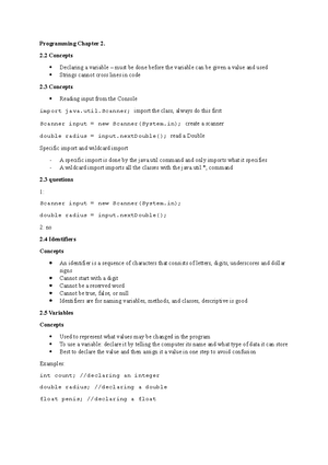 ITP Lec1-2022 - workds - IntroductiontoProgramming COSC 2022 Semester 2 ...