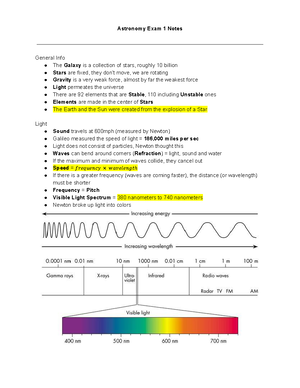 Astronomy Exam 3 Notes - Astronomy Exam 3 Notes In Galaxies, there are ...
