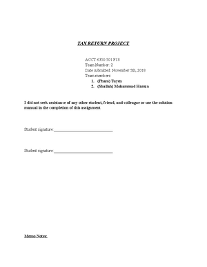 Tax Memo1 - Taxation 2 _ memo 1 - April 8, 2020 TAX RESEARCH MEMORANDUM ...