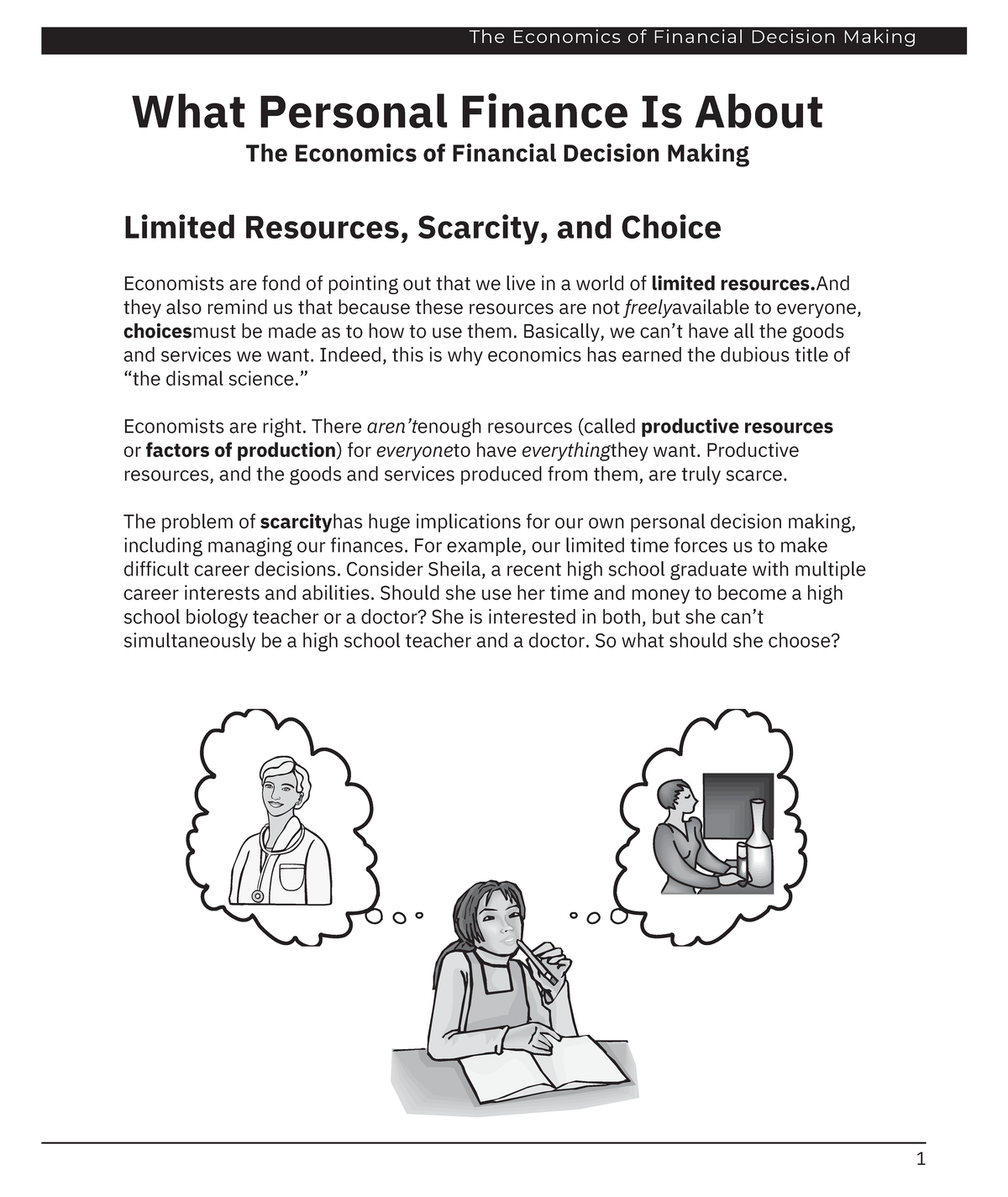 What is personal finance - The Economics of Financial Decision Making ...
